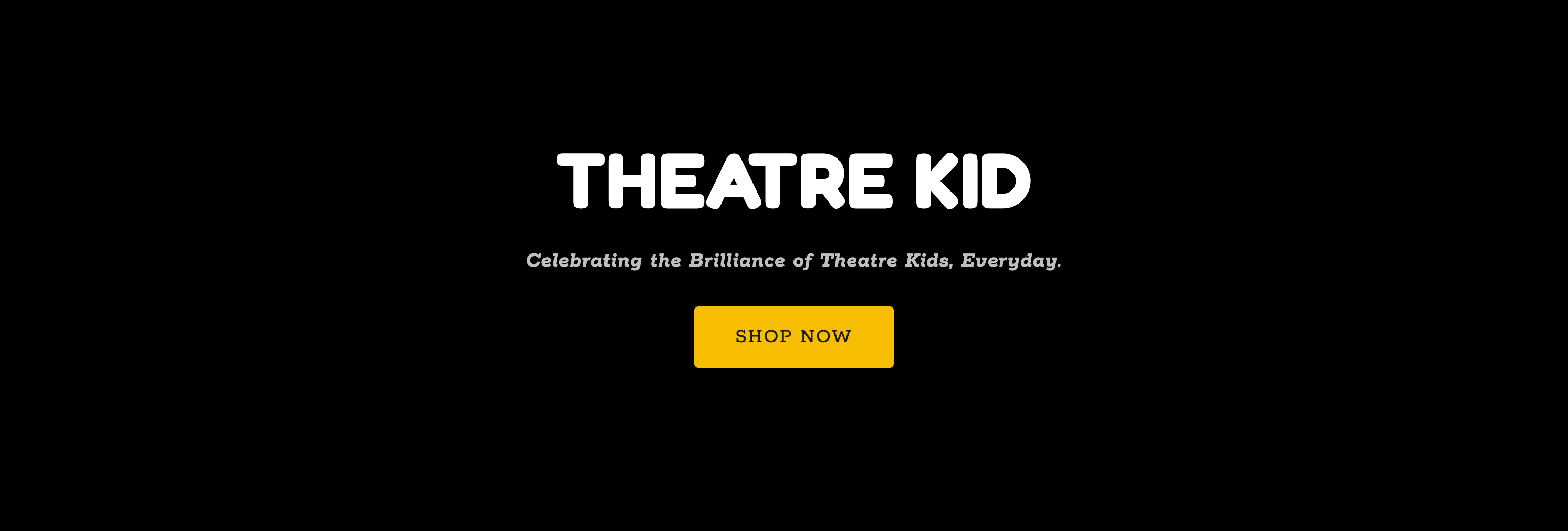 Theatre Kid | Nostalgic Meets Modern Apparel For Performers